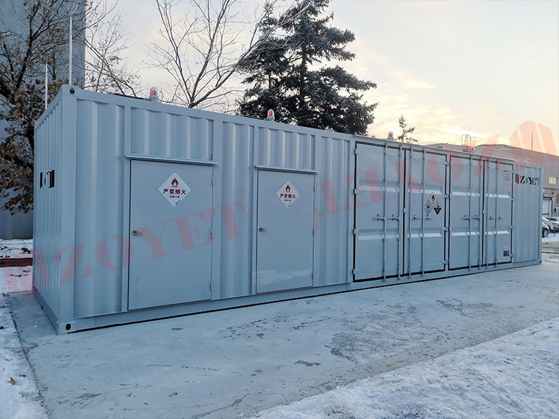 Fire-Rated Explosion-Proof Battery Storage Container